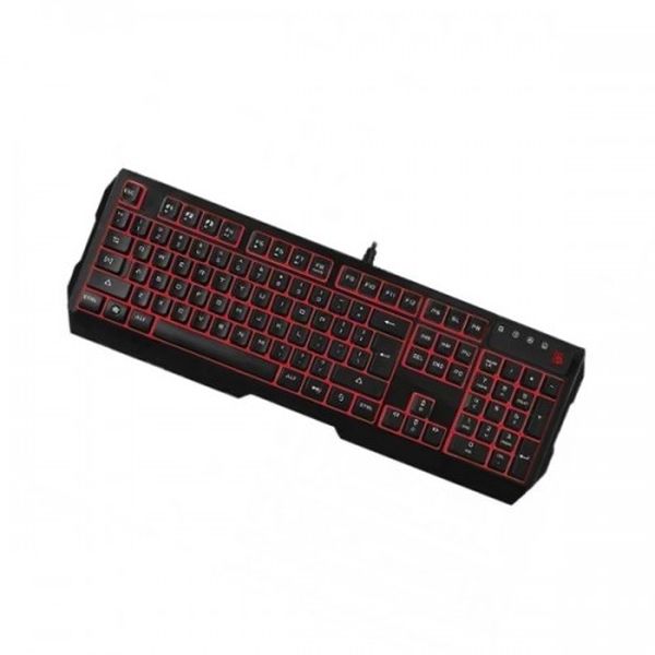 A4TECH Bloody Q135 Illuminate Red Backlit Gaming Keyboard - Tech Square
